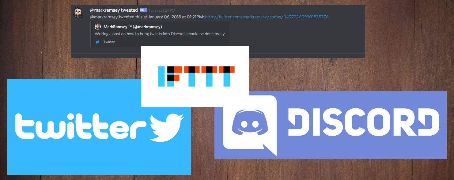 Bringing Twitter Tweets into Discord channels – Mark Ramsey™